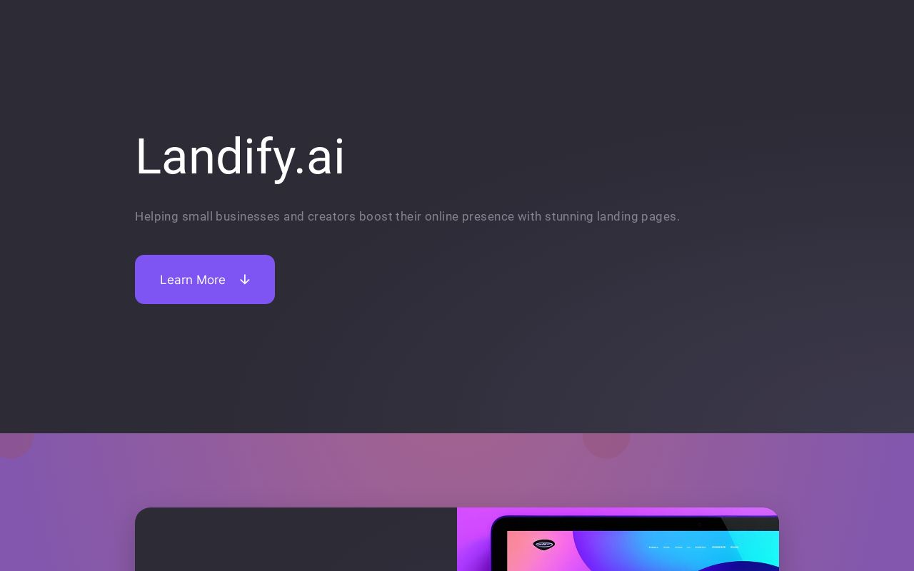 Landify | Landing Page Builder